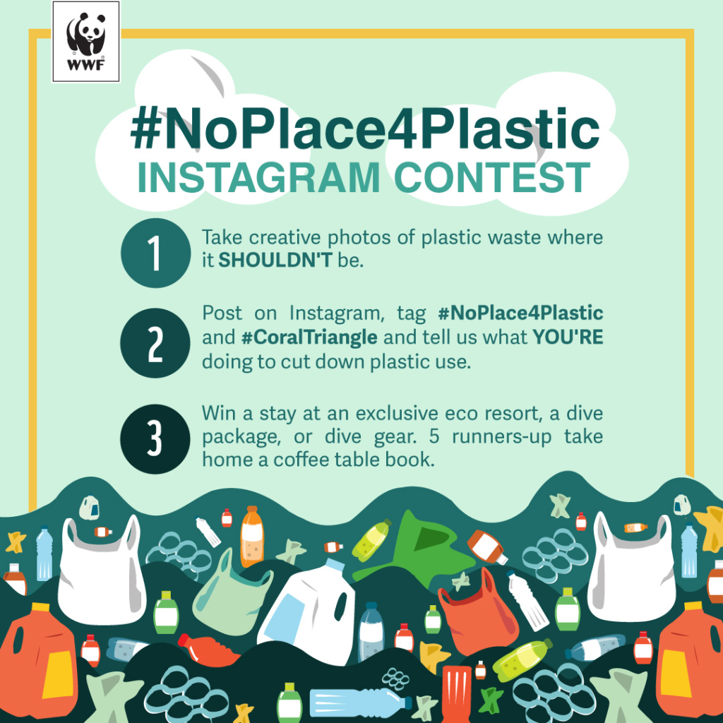 No Place for Plastic IG Contest Post V2 | Viajar Verde